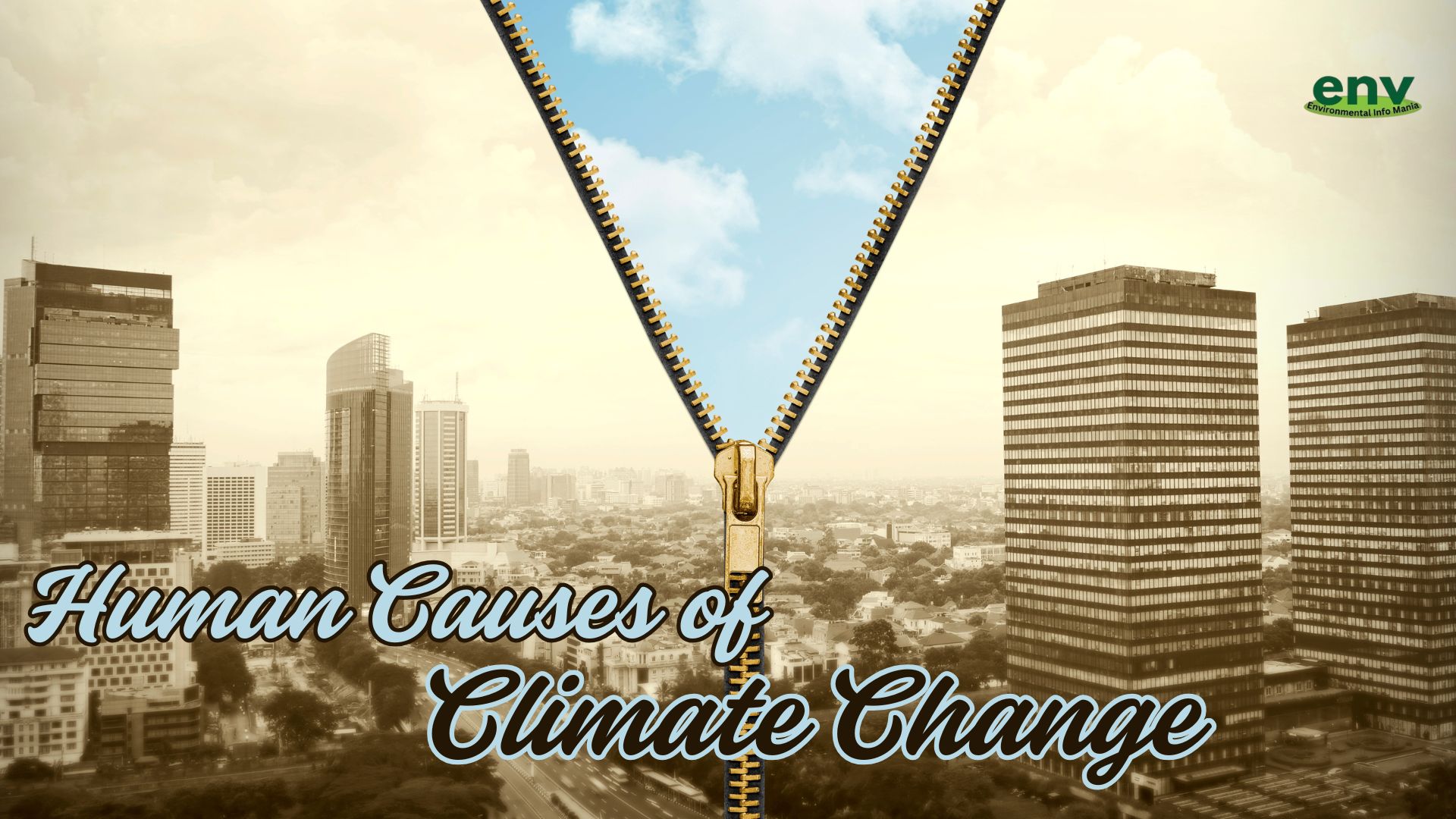 Human Causes of Climate Change - envinfomania.com